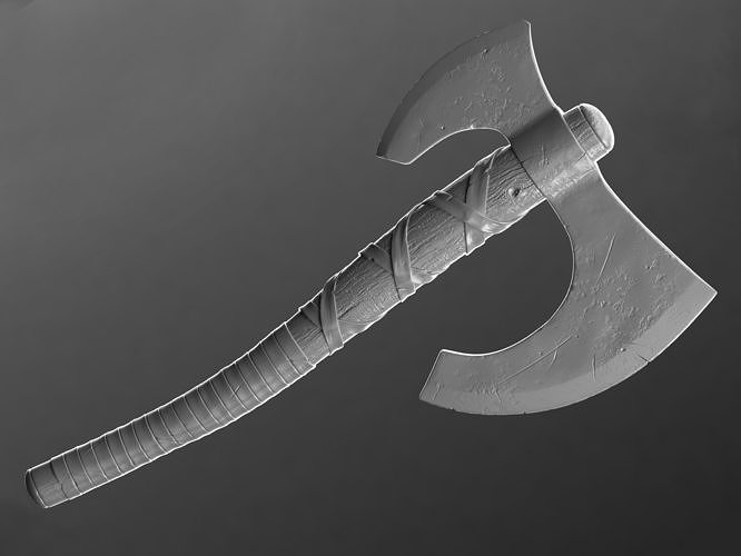 Realistic Axe 3D model | CGTrader