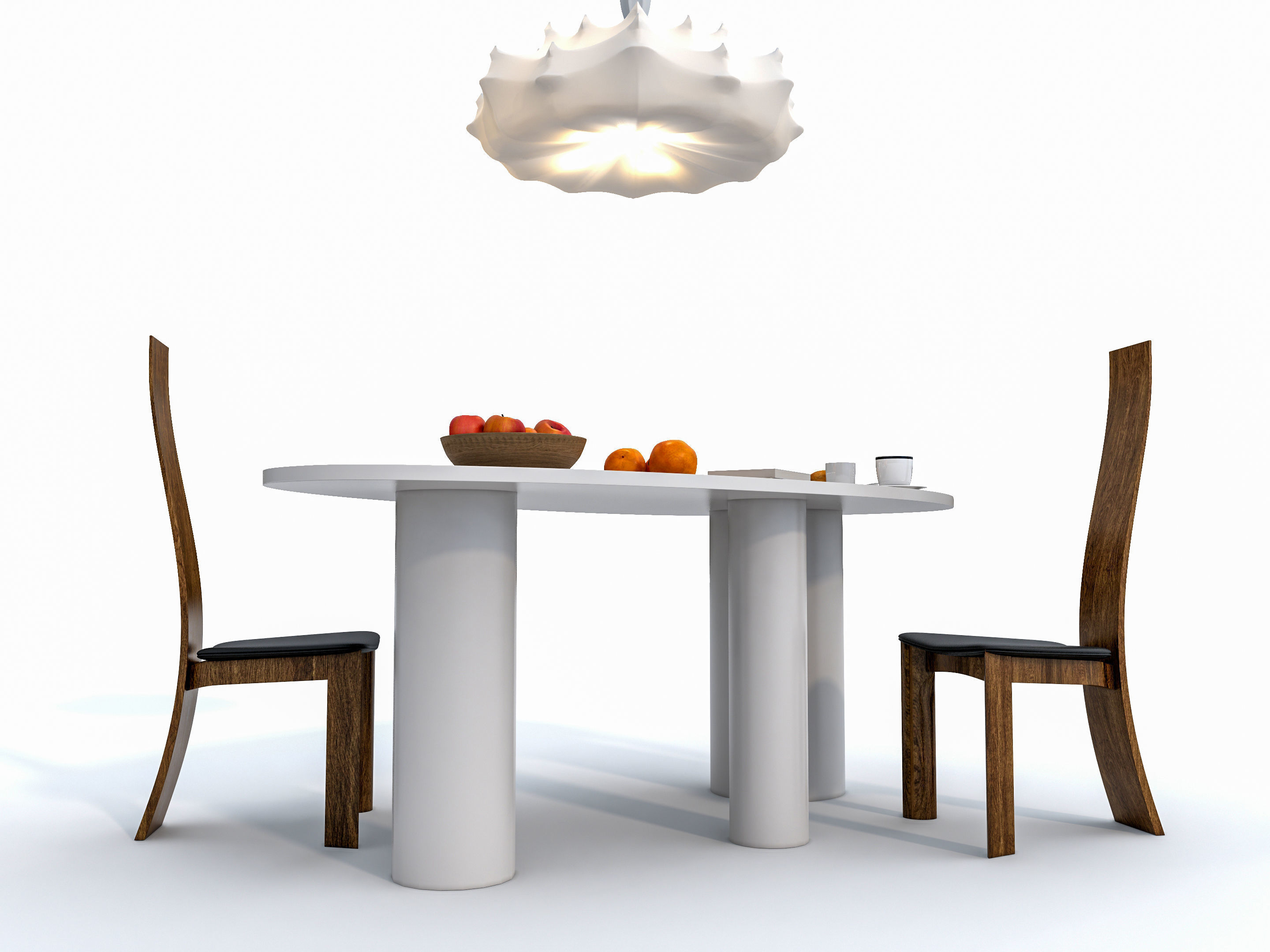 Dining Table Set 3D model | CGTrader