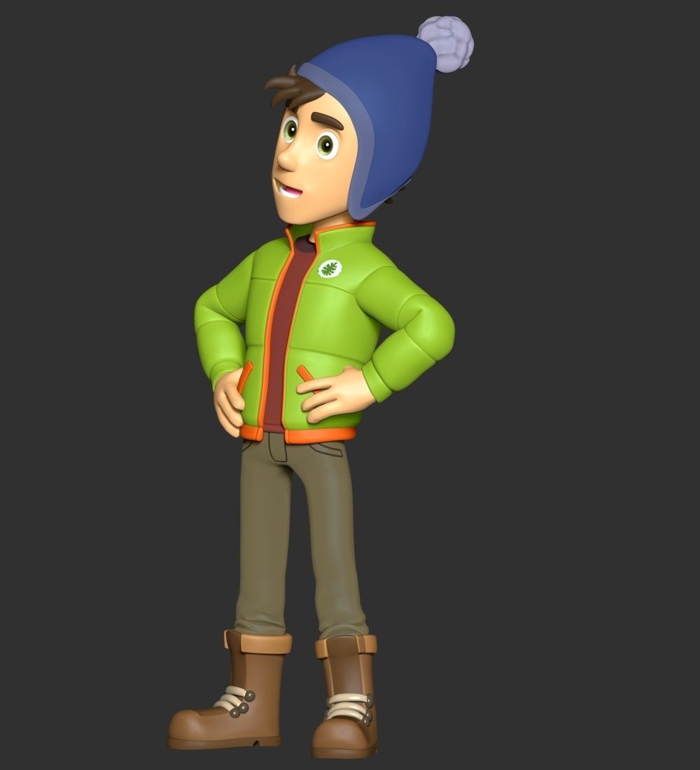 Jake - Paw Patrol 3D model 3D printable | CGTrader