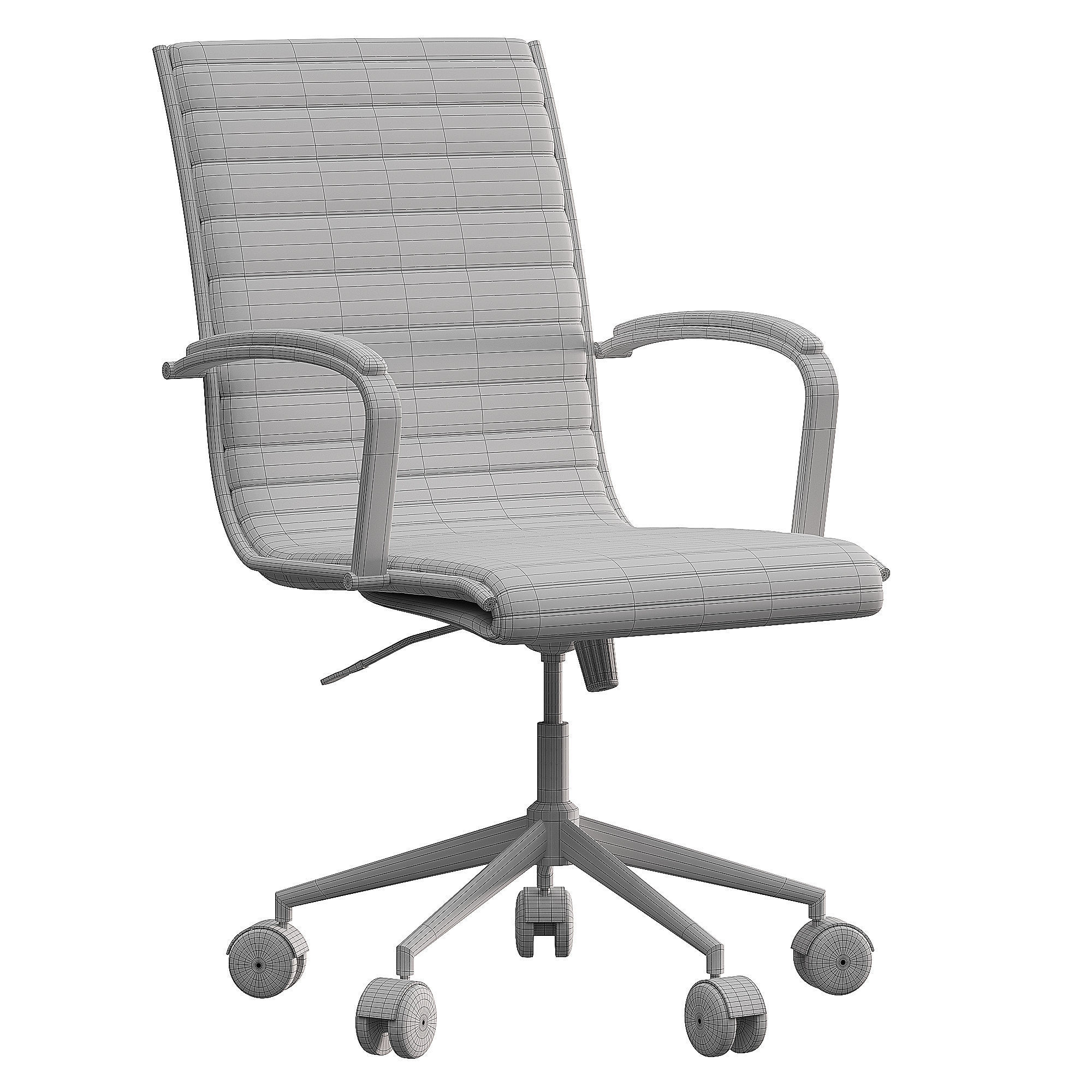 Latimer Office Chair 3D model | CGTrader