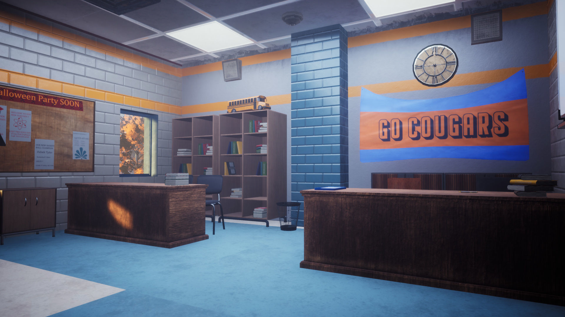 3D model High School modular kit -Unreal Engine- and -FBX- VR / AR ...