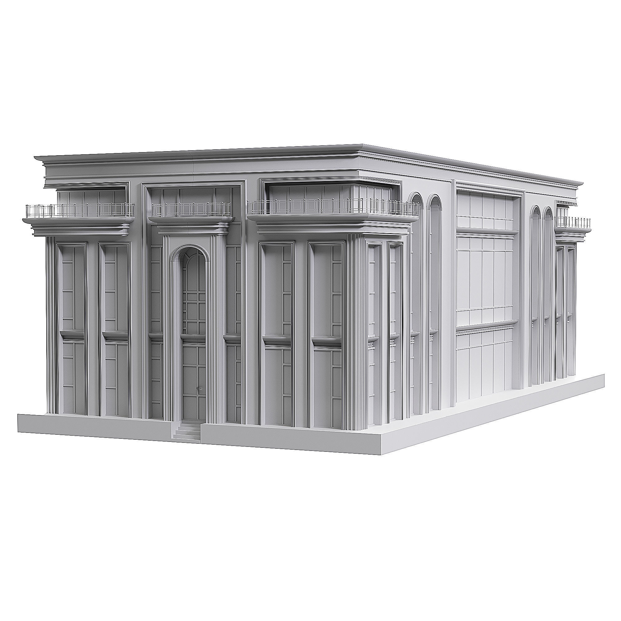 Threes tory office 5 3D model | CGTrader