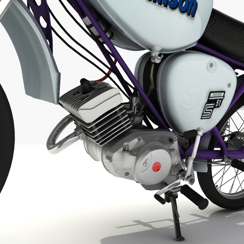 Simson S51 3D model | CGTrader