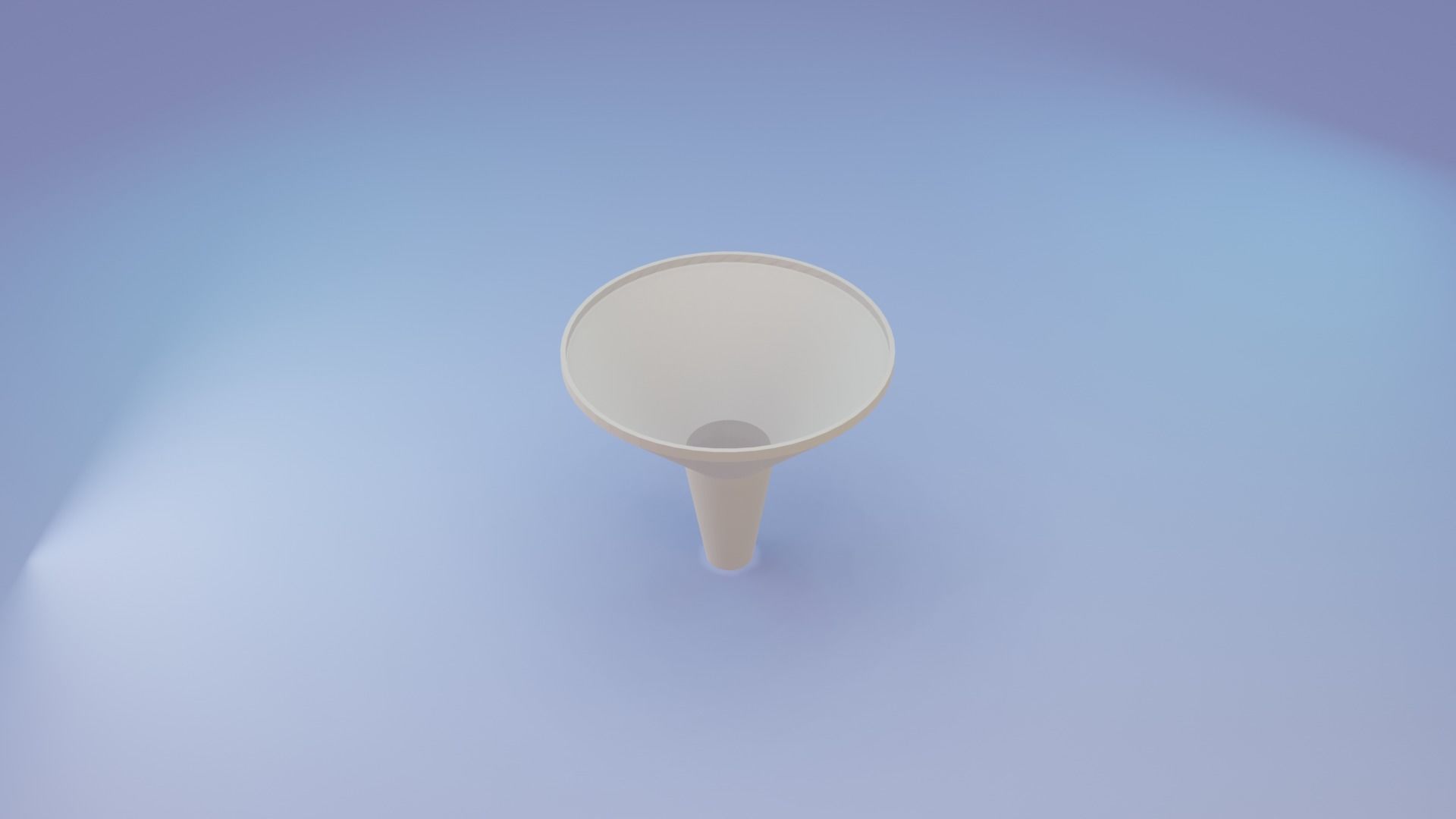 3D Printable Funnel 3D model 3D printable | CGTrader