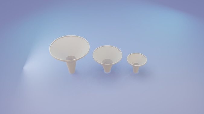 3D Printable Funnel 3D model 3D printable | CGTrader