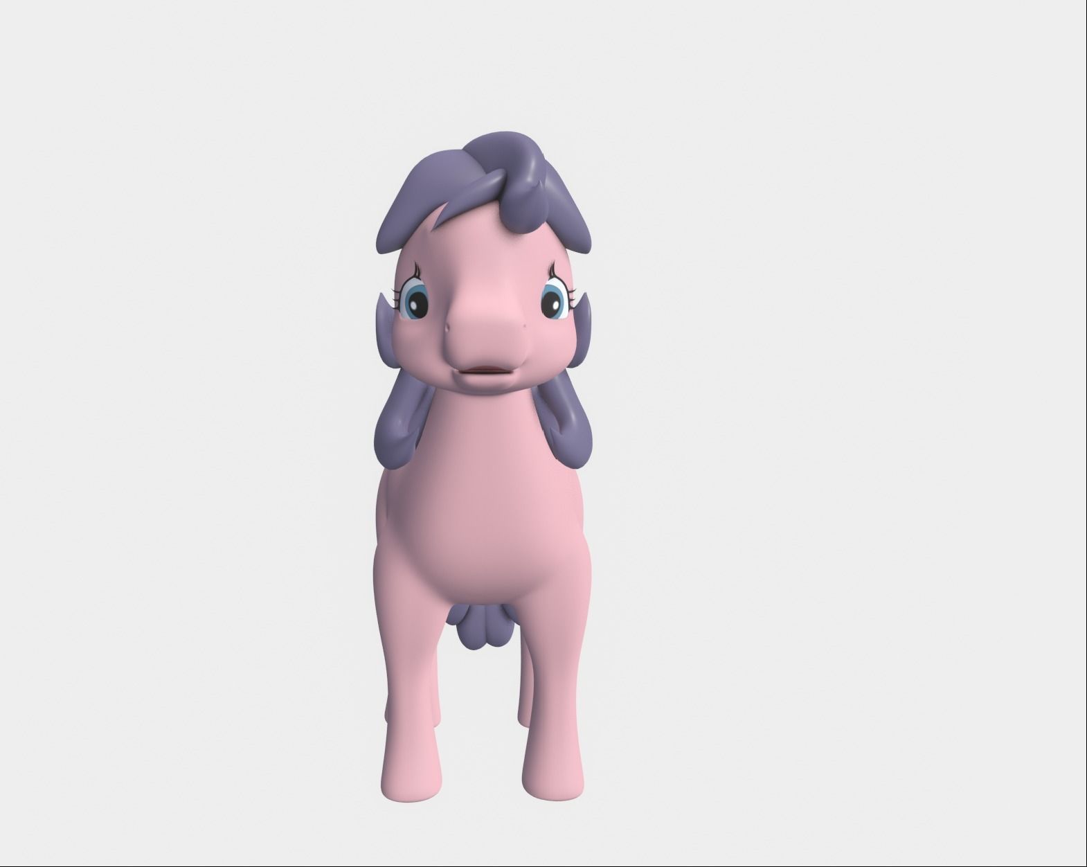 My little pony 90s original series fully rigged 3D model animated ...