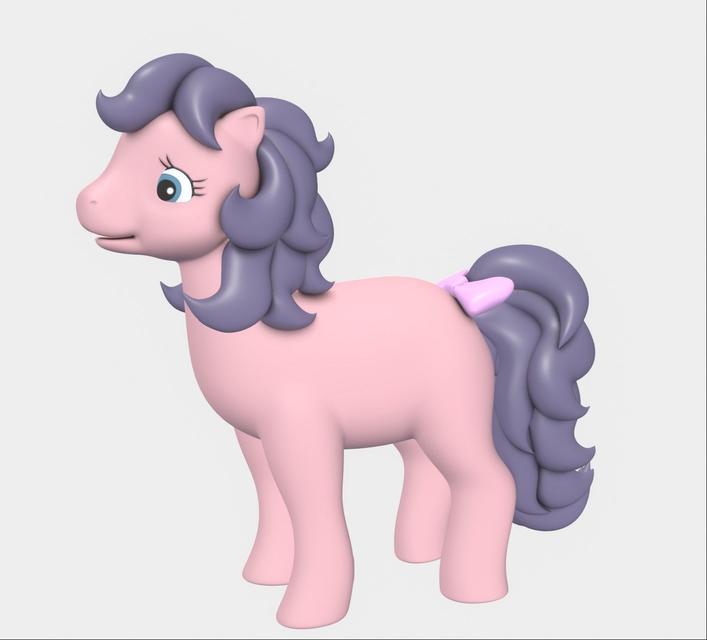 My little pony 90s original series fully rigged 3D model animated ...
