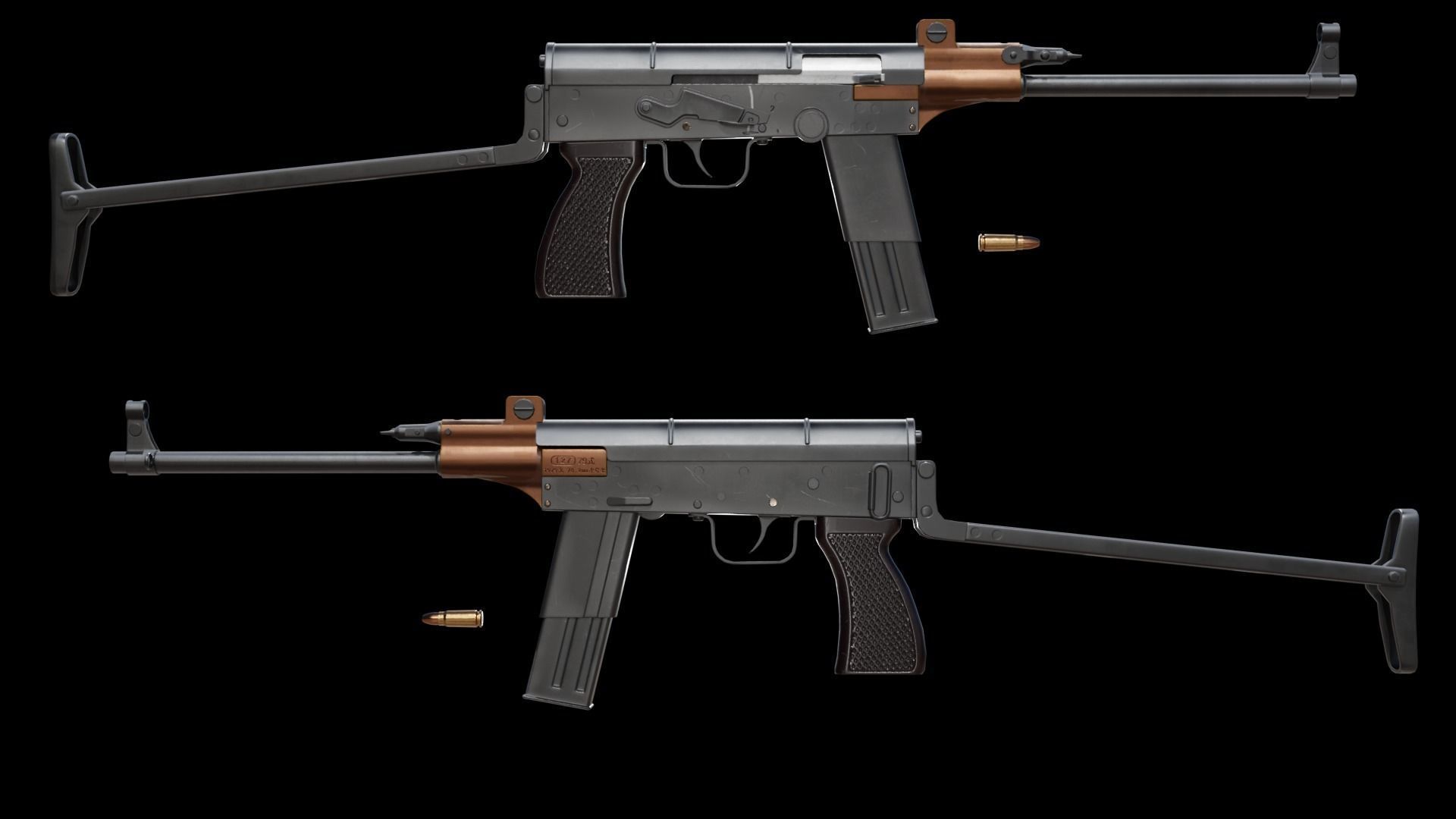 3D model TYPE-79 and Huaying external member VR / AR / low-poly | CGTrader