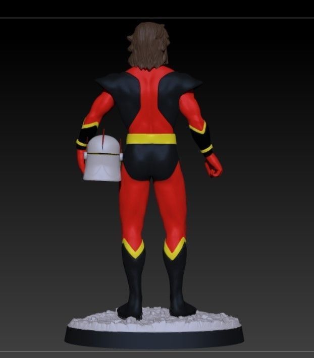 Actarus - Grendizer 3D model 3D printable | CGTrader