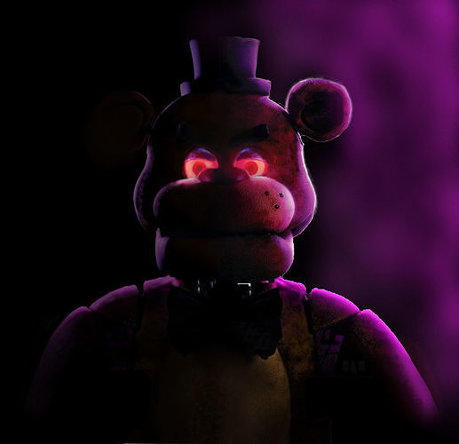 Springbonnie movie free VR / AR / low-poly 3D model animated rigged ...