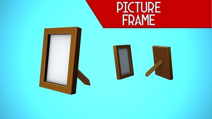 3D model PICTURE FRAME CARTOON STYLIZED VR / AR / low-poly | CGTrader