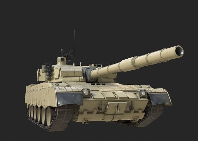 3D model 4 coatings of VT1A VT-1A MBT2000 Al-Khalid Main Battle Tank VR ...