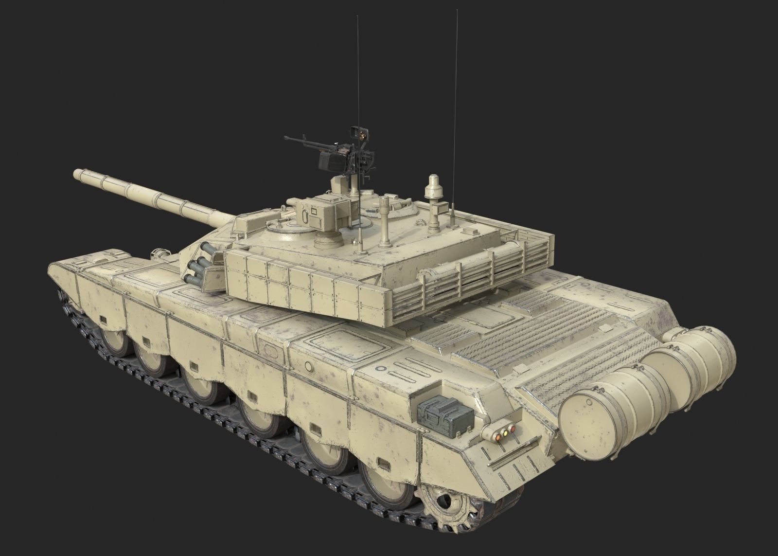 3D model 4 coatings of PLA Army ZTZ99 ZTZ-99 Main Battle Tank MBT VR ...