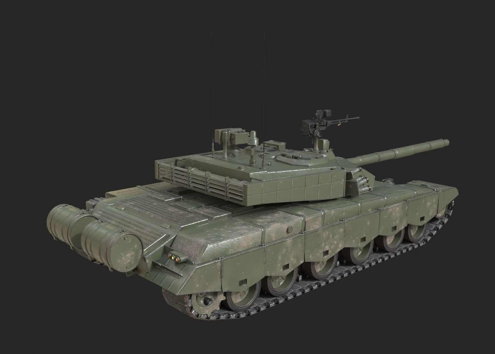 3D model 4 coatings of PLA Army ZTZ99 ZTZ-99 Main Battle Tank MBT VR ...