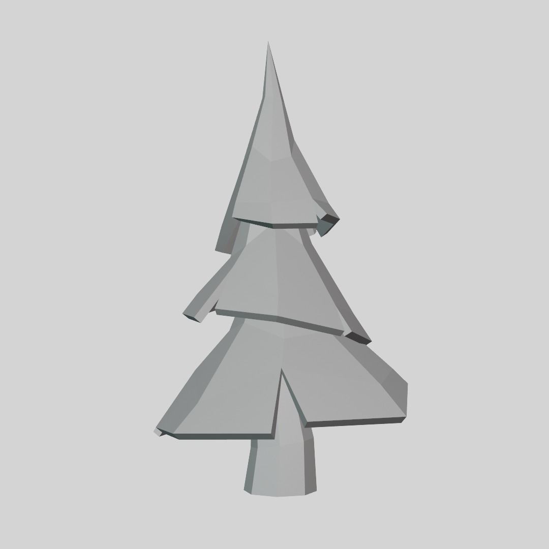 Low poly Tree free VR / AR / low-poly 3D model | CGTrader