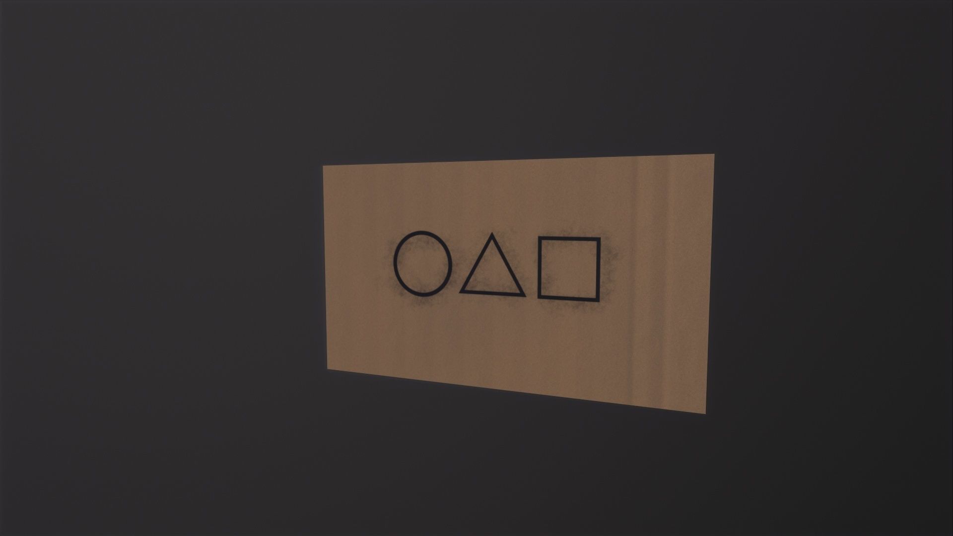 3D model Squid Game Invitation Card 3D Model VR / AR / low-poly | CGTrader