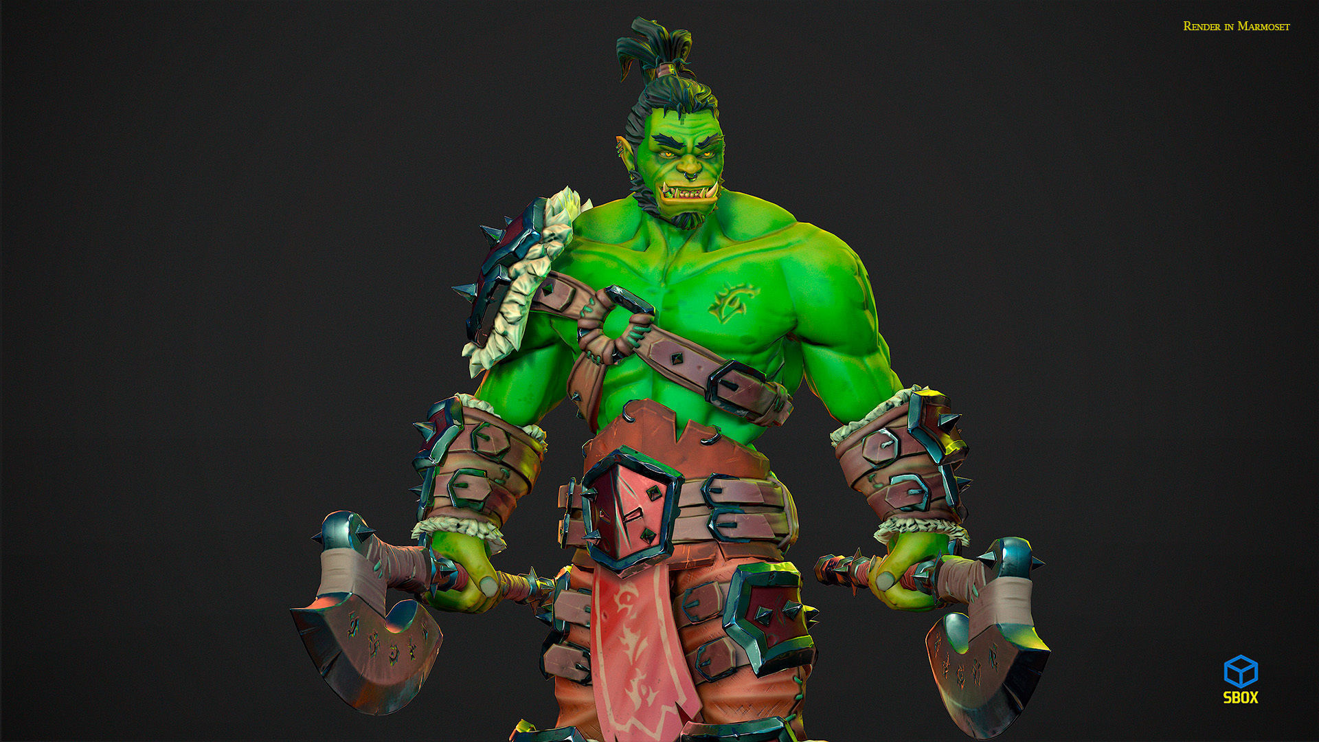 3D model Orcs Pack 1 VR / AR / low-poly | CGTrader