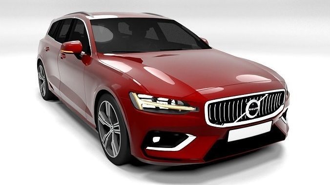 3D model VOLVO V60 VR / AR / low-poly | CGTrader