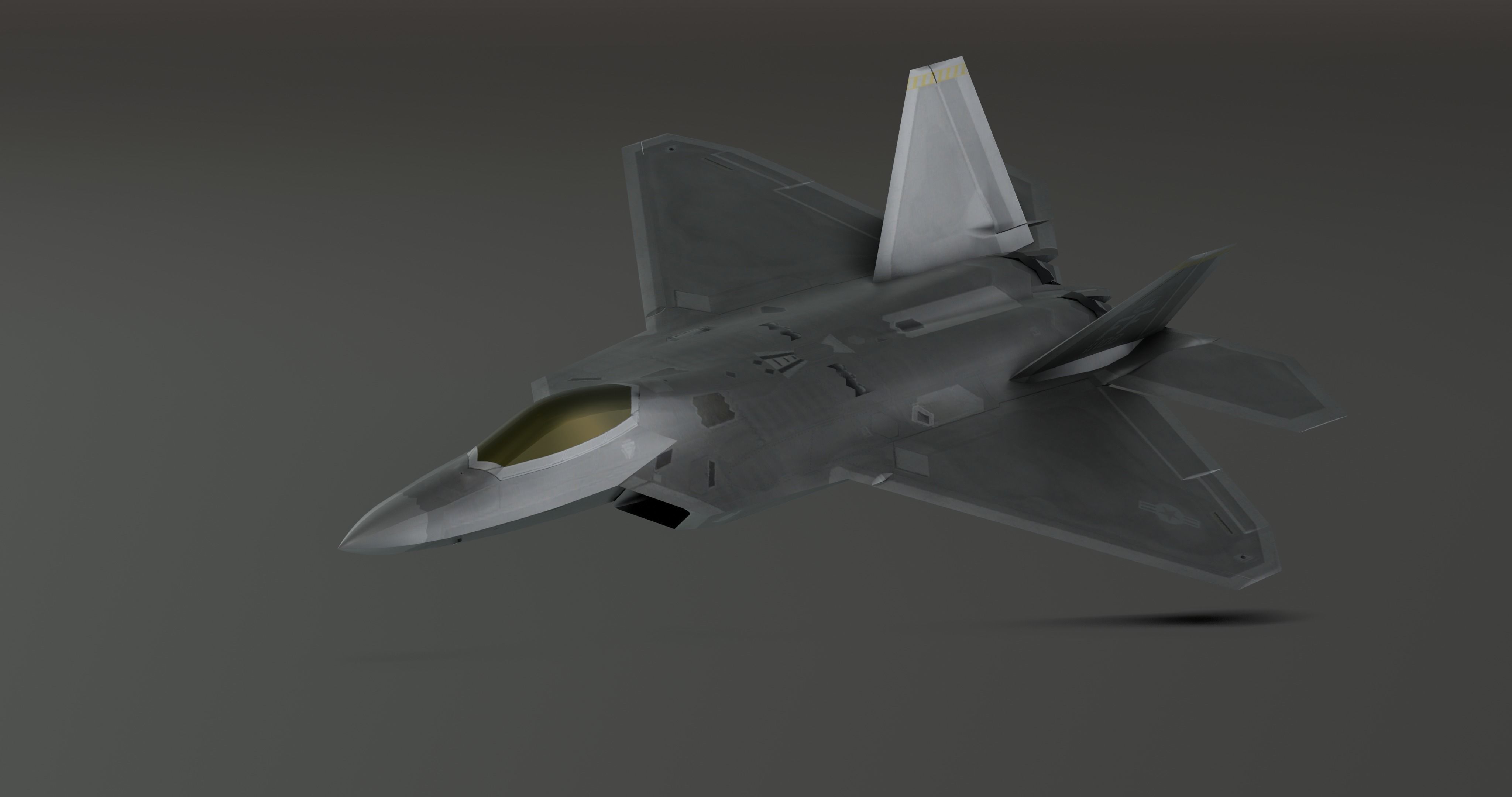 F-22 raptor - Photorealistic 3D model | CGTrader