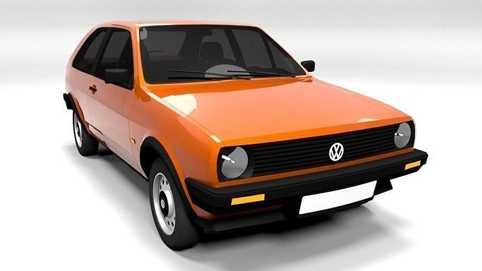 3D model VW POLO COUPE 1980 VR / AR / low-poly | CGTrader