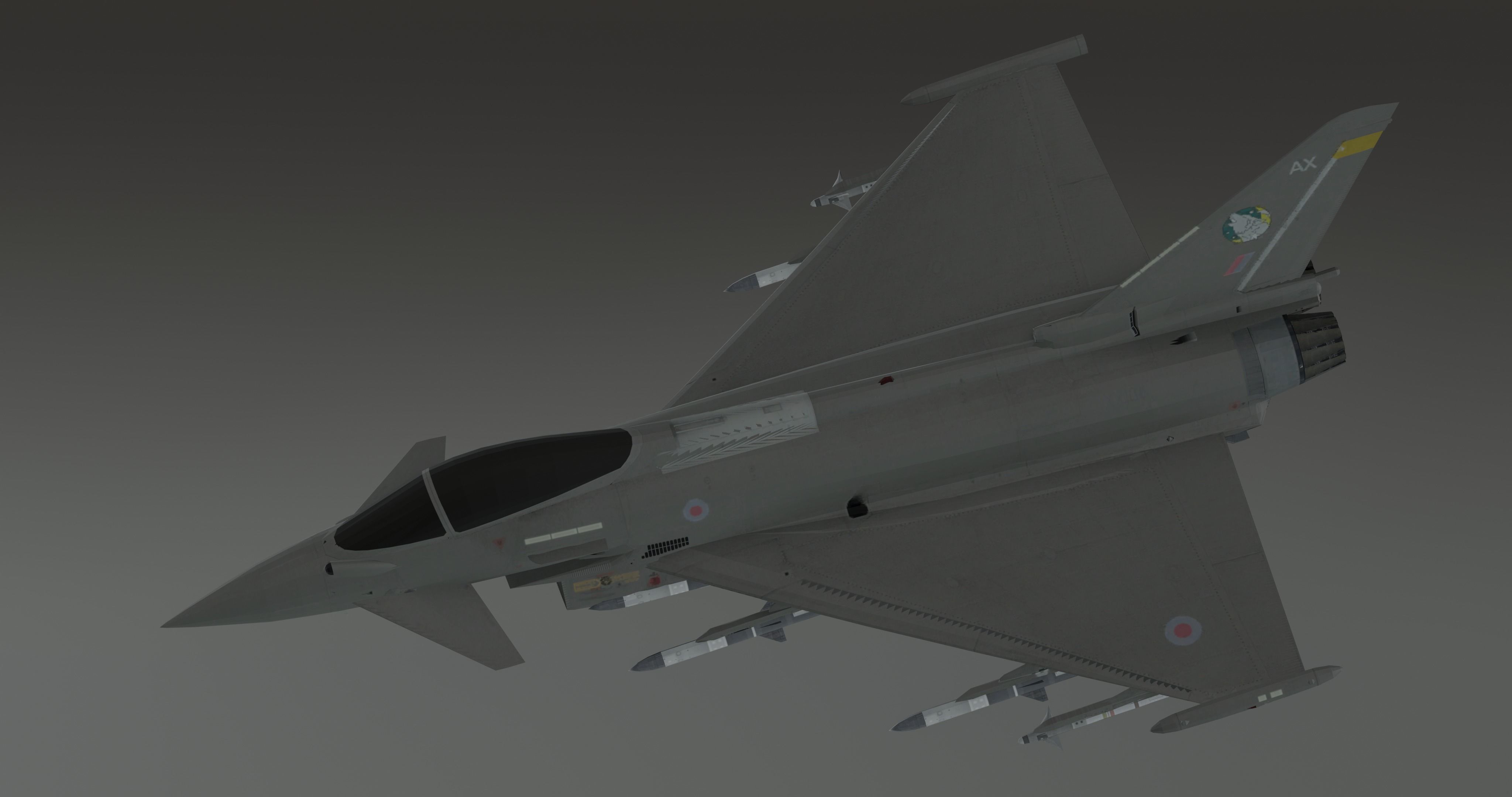 3D model Typhoon Fighter Jet - Photorealistic VR / AR / low-poly | CGTrader