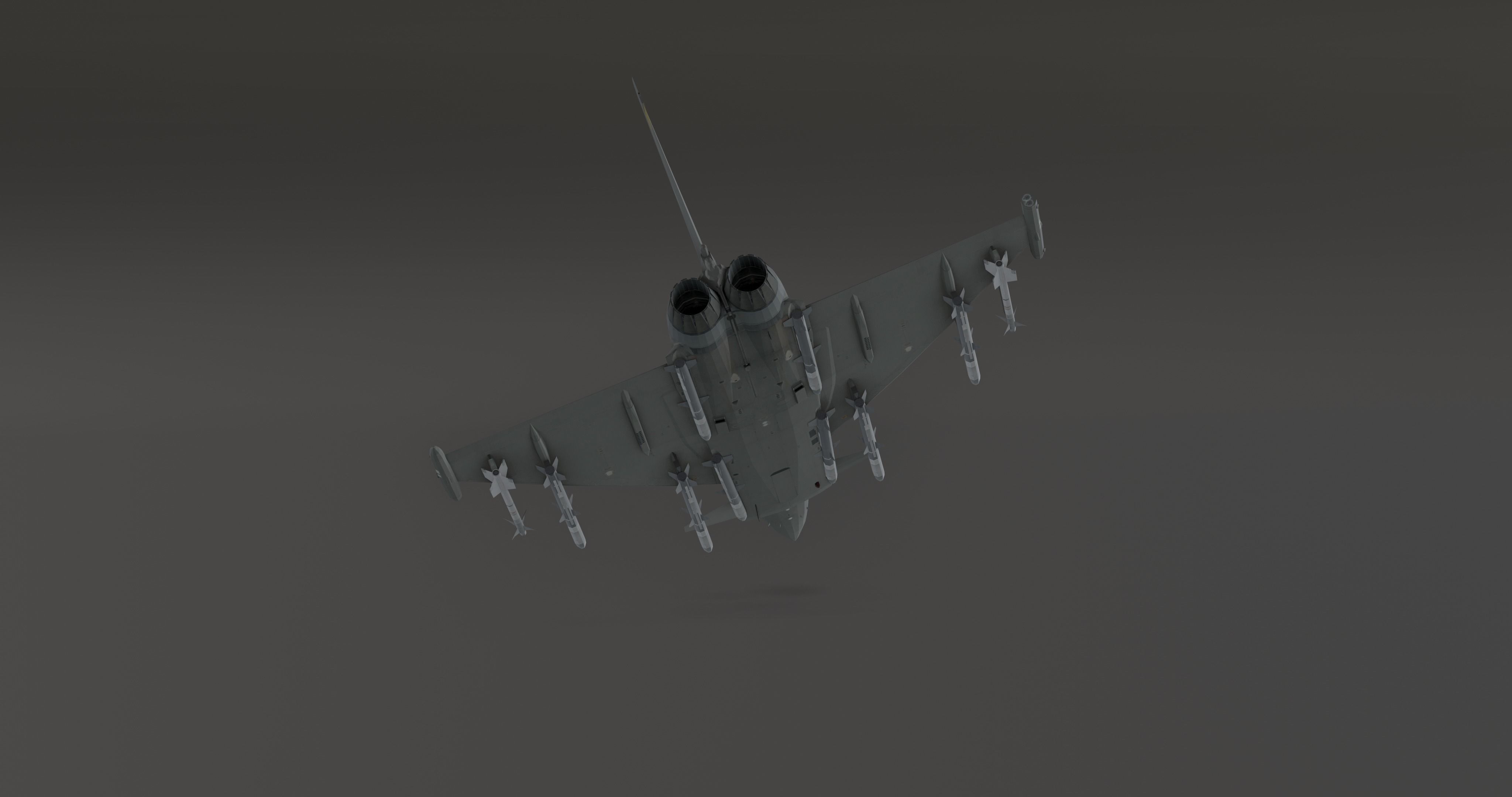 3D model Typhoon Fighter Jet - Photorealistic VR / AR / low-poly | CGTrader
