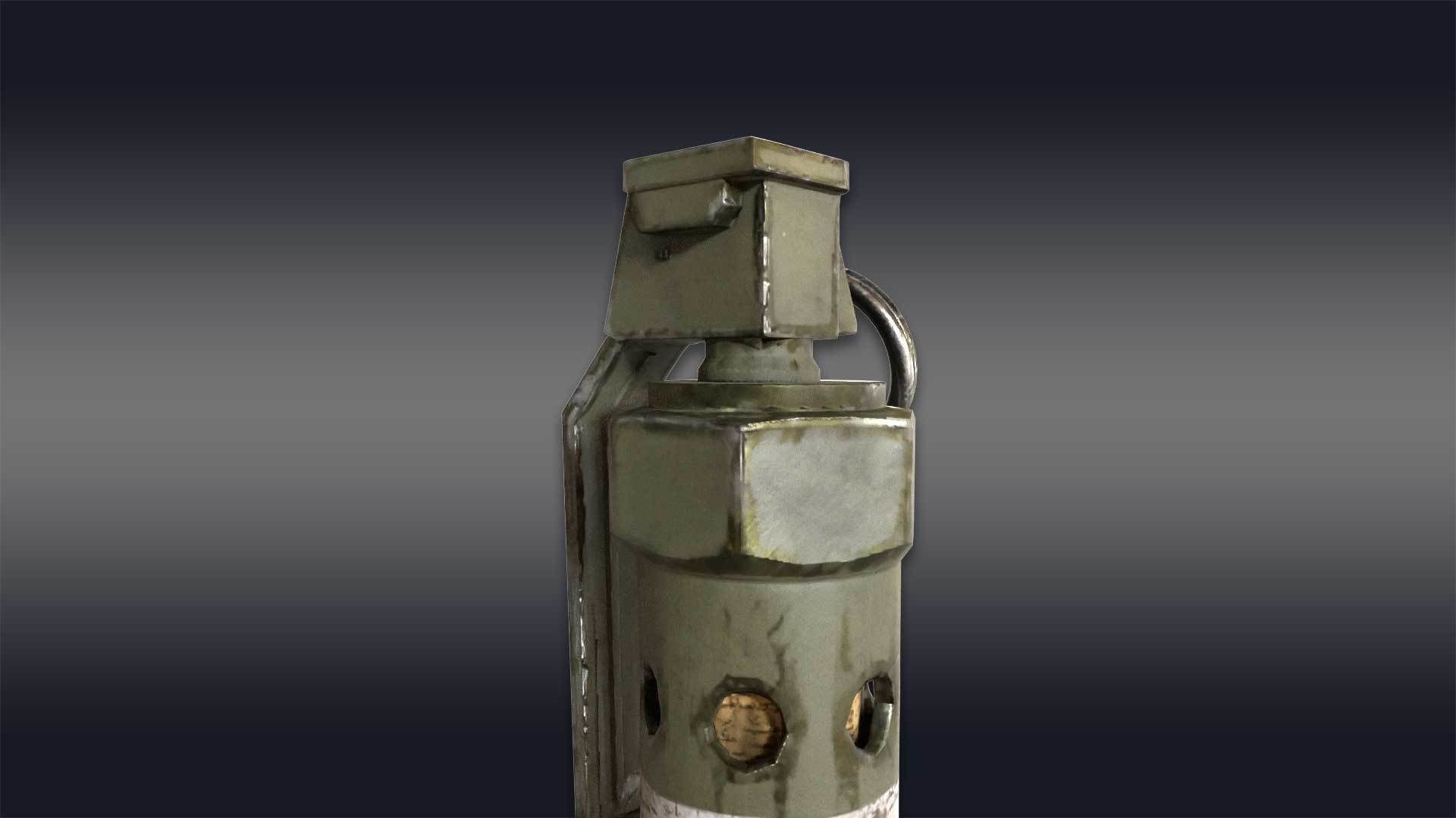 Stun Grenade - Military 3D model | CGTrader