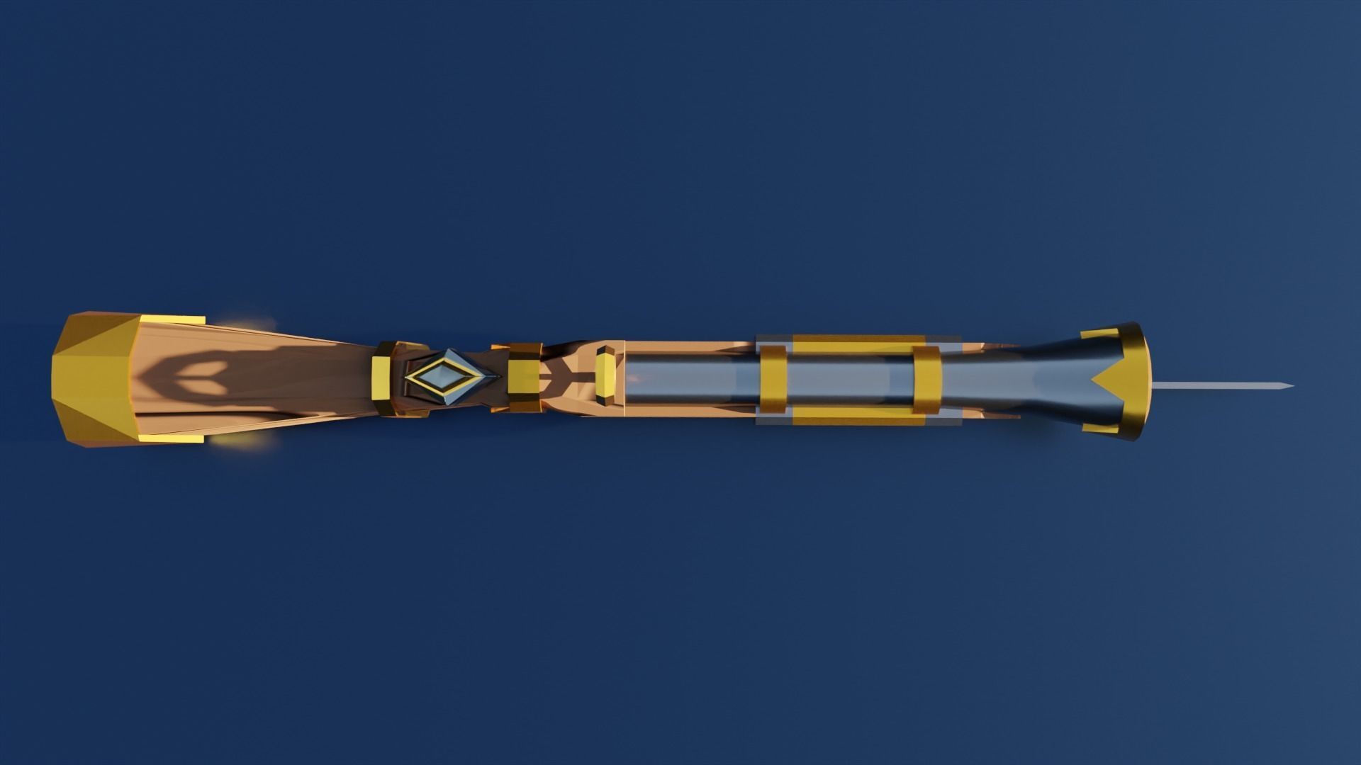 3D model Stylized Dwarf Gun 3D model VR / AR / low-poly | CGTrader