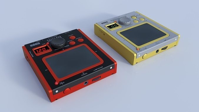 Korg Kaossilator and Mini KP 3D model | CGTrader