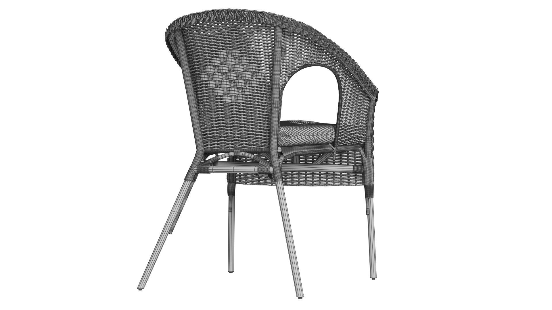 IKEA Agen Chair with Cushion 3D model | CGTrader