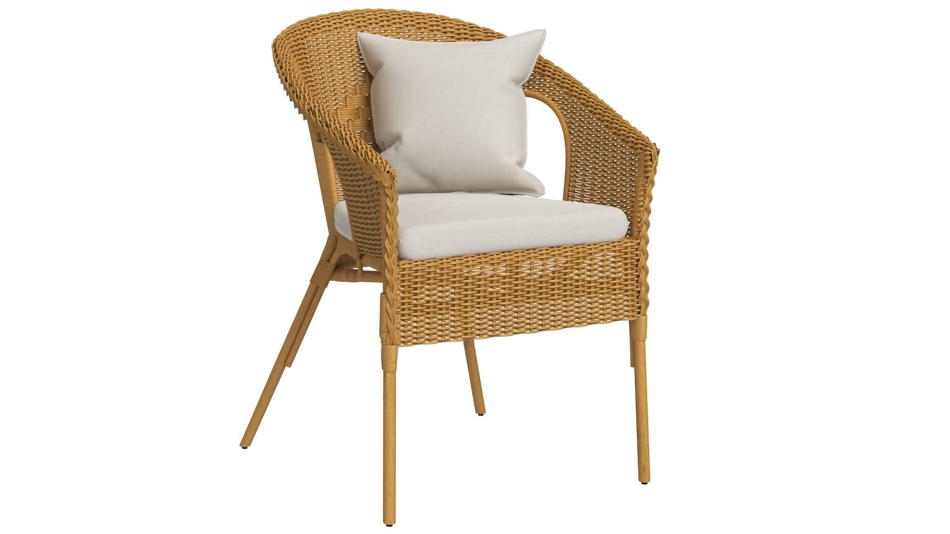 IKEA Agen Chair with Cushion 3D model | CGTrader