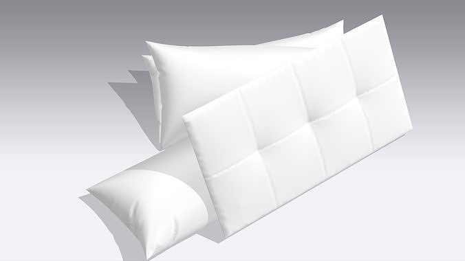3D model Cushion Pillow VR / AR / low-poly | CGTrader