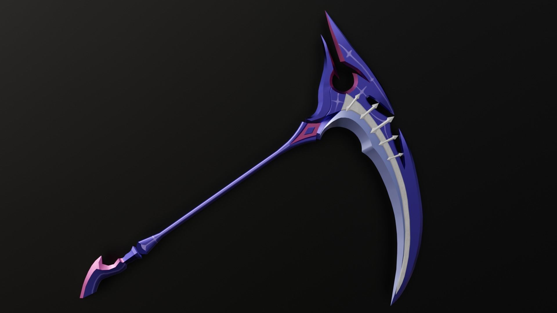 3D model Coolest Scythe Ever For real VR / AR / low-poly | CGTrader