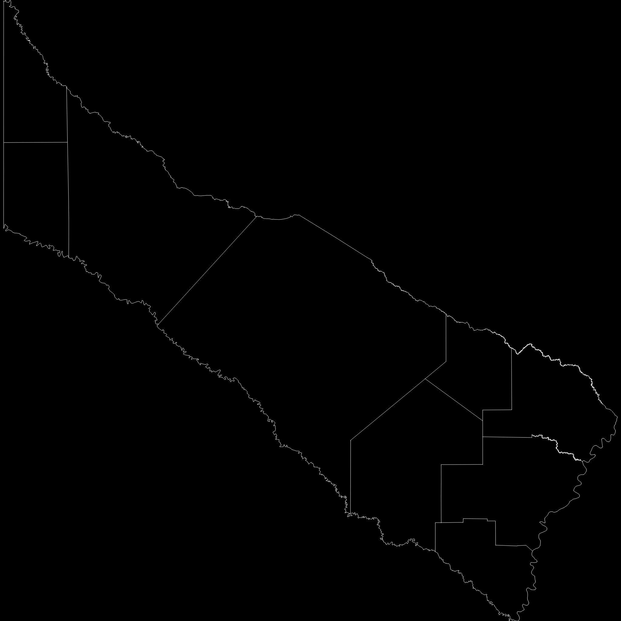 Formosa Argentina map region geography political geographic 3D model ...