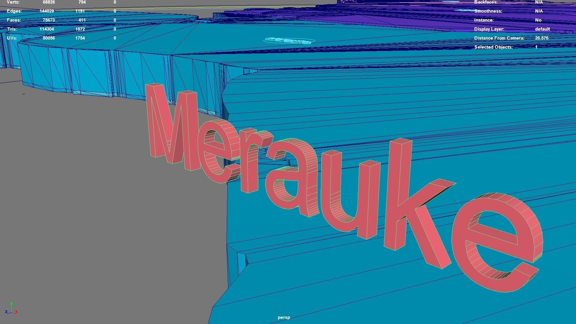 South Papua Western New Guinea Indonesia map region geography 3D model ...