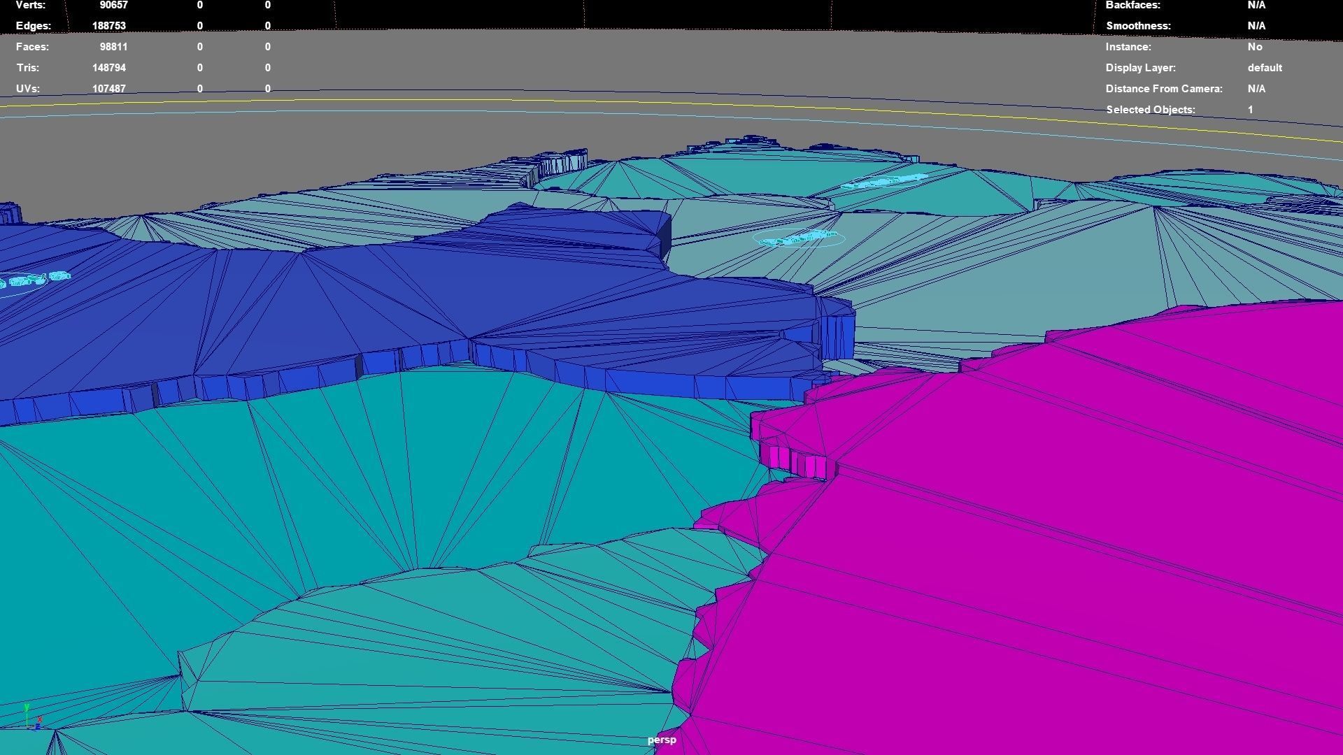 Central Papua Western New Guinea Indonesia map region 3D model rigged ...