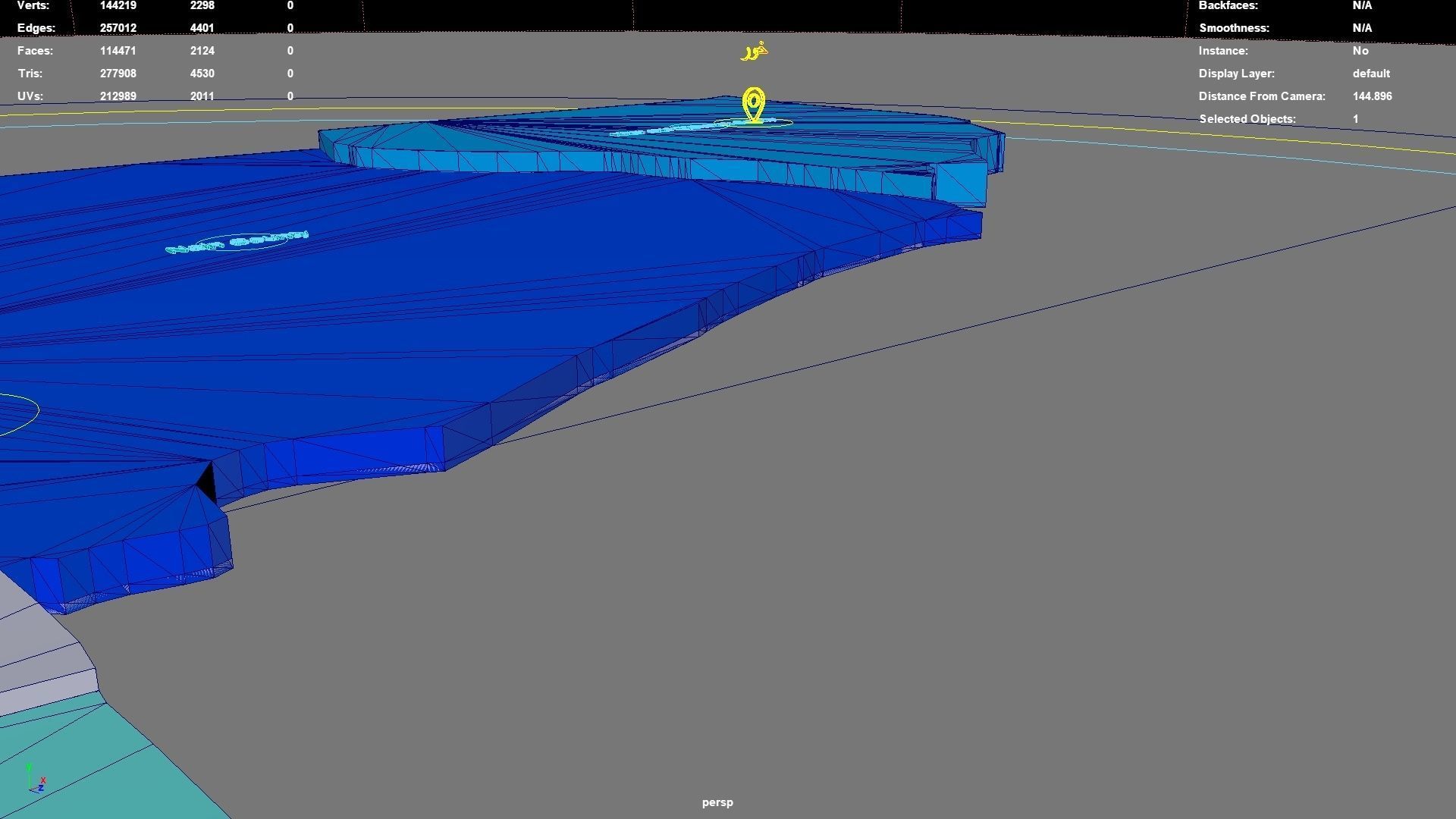 Isfahan Province Iran map region geography political geographic 3D ...