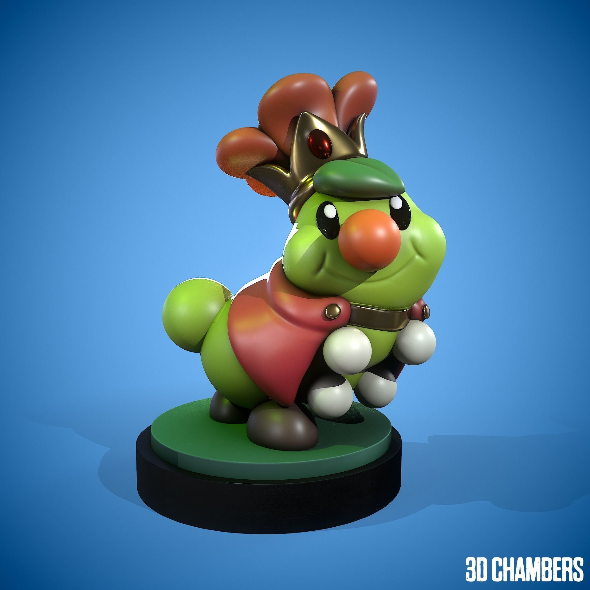 PRINCE FLORIAN - MARIO WONDER 3D MODEL 3D model 3D printable | CGTrader