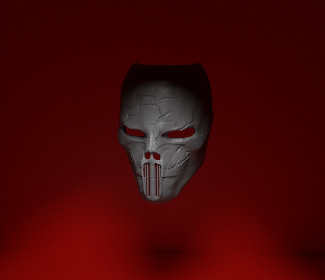 Halloween Skull Party Horror Face Cosplay Mask 3D model 3D printable ...