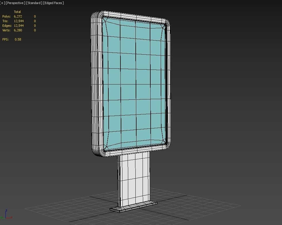 3D model Stand Display M03 VR / AR / low-poly | CGTrader