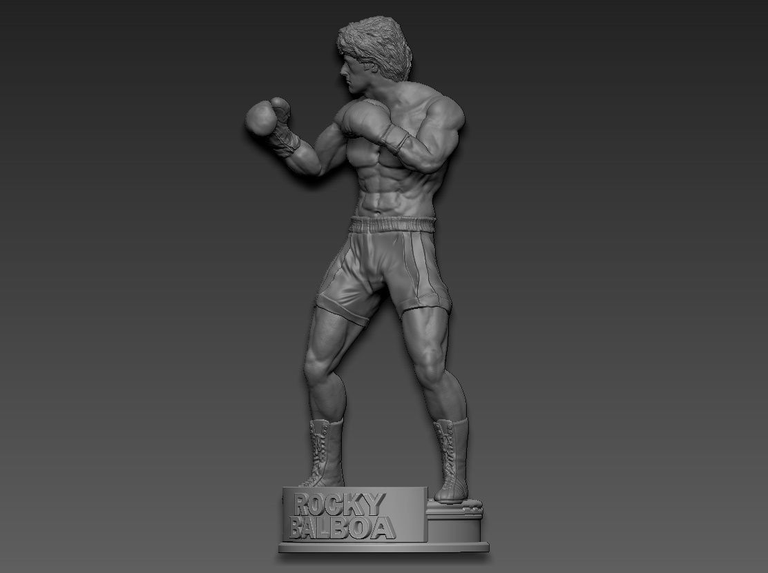 Rocky 3D model 3D printable | CGTrader