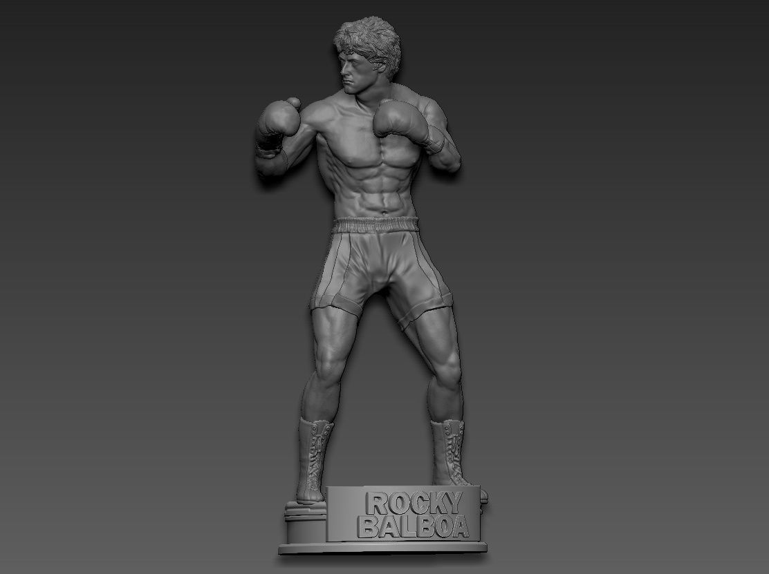 Rocky 3D model 3D printable | CGTrader