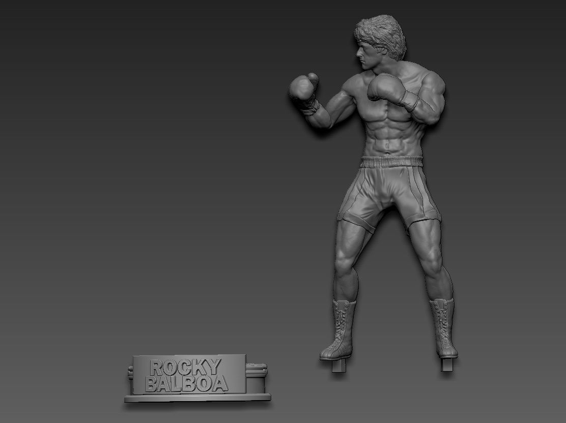 Rocky 3D model 3D printable | CGTrader