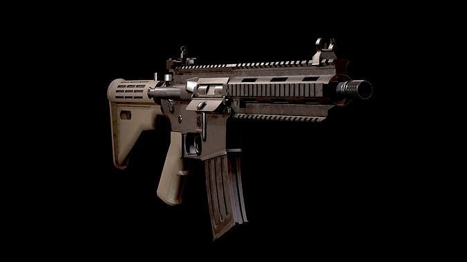 HK 416 3D model | CGTrader