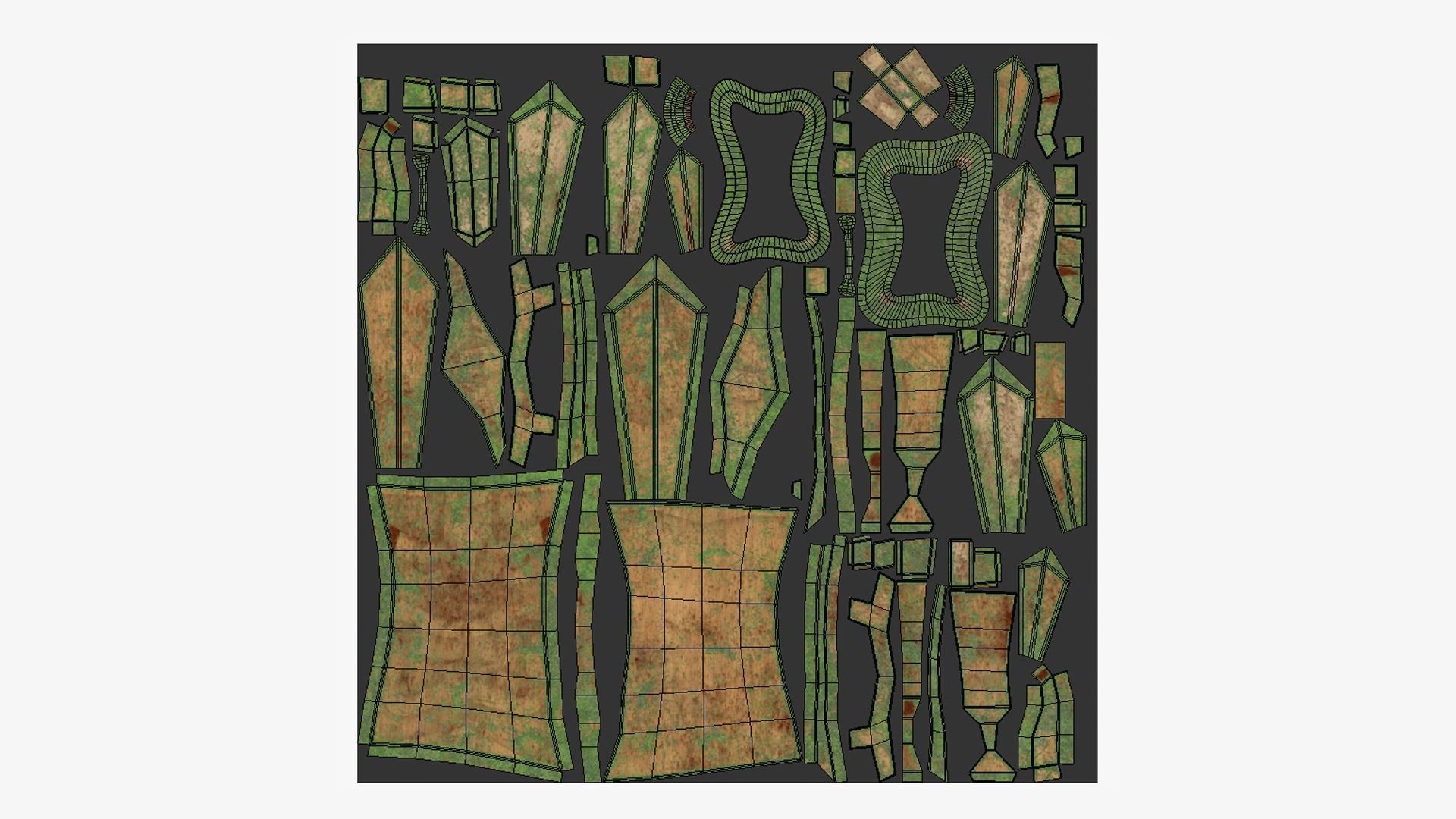 3D model Tribal Mask D07 Wood Mud - Costume Character Design VR / AR ...