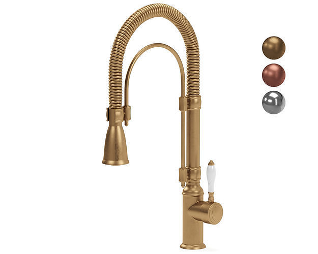 SMEG kitchen faucet 3D model | CGTrader