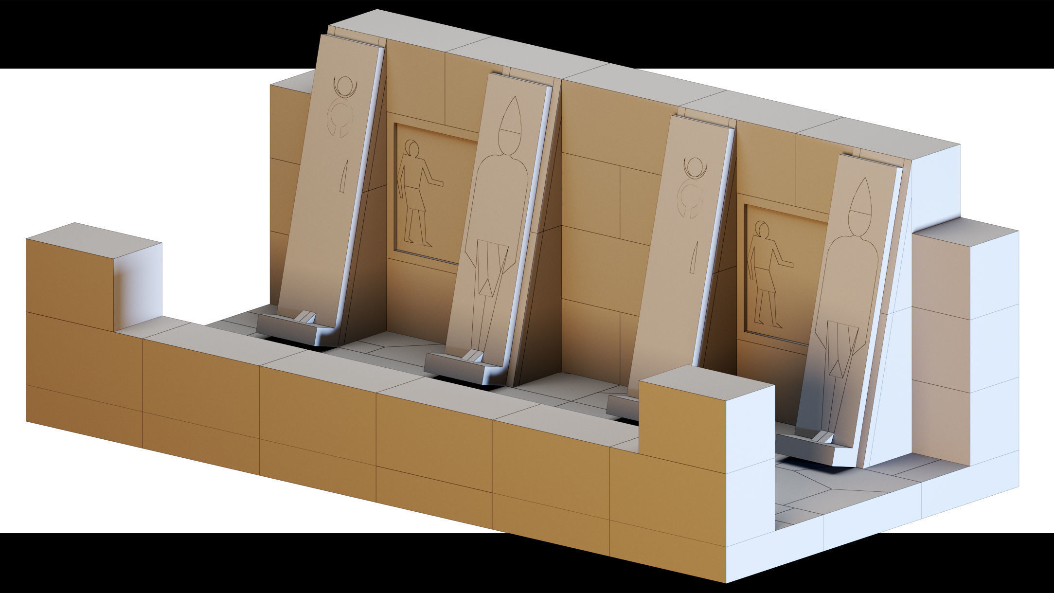 19 Egyptian Tombs- 3d Model 3D model | CGTrader