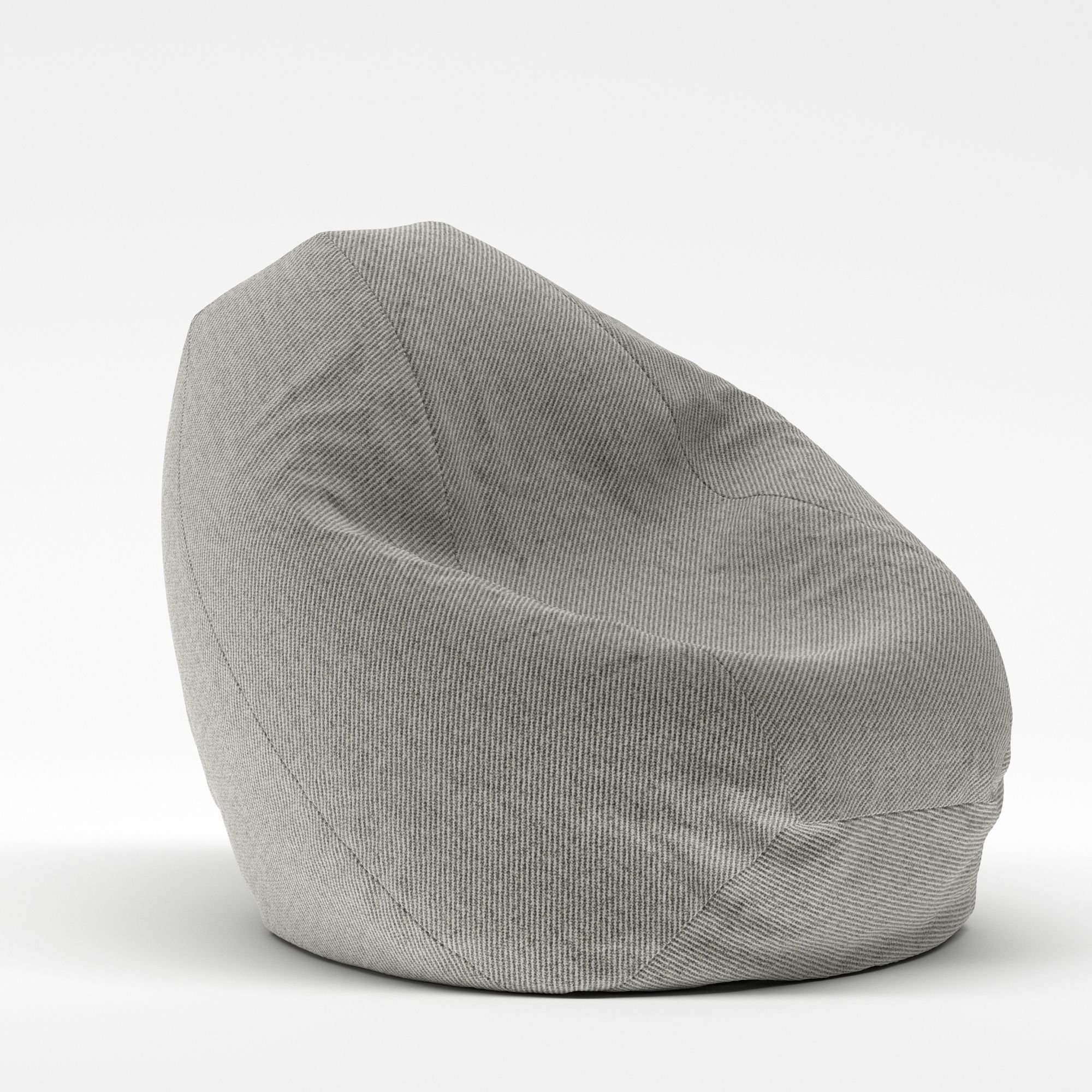Pouf Chair free 3D model | CGTrader