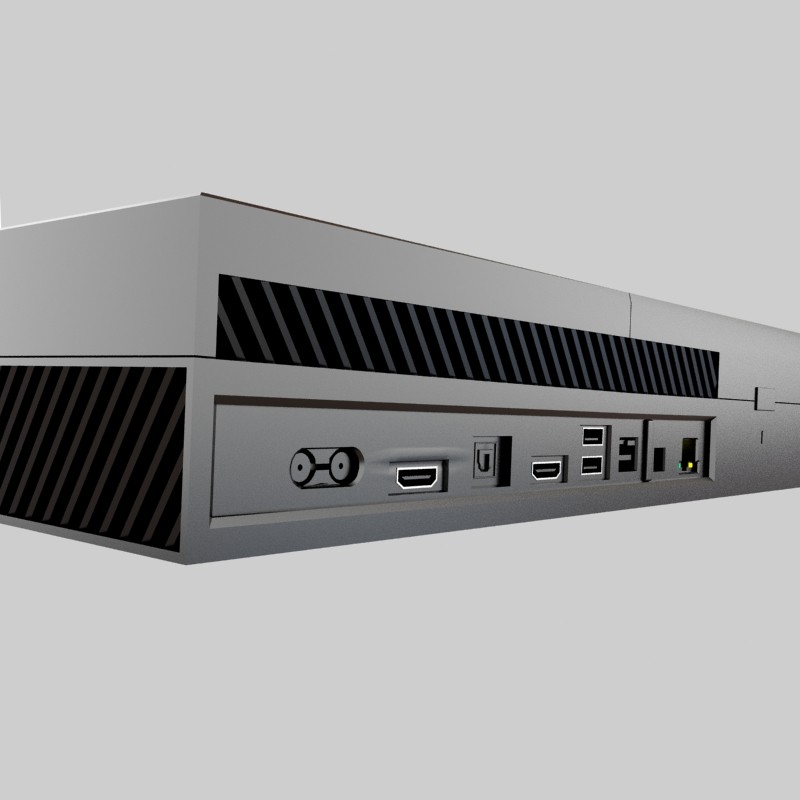 Xbox One free 3D model | CGTrader