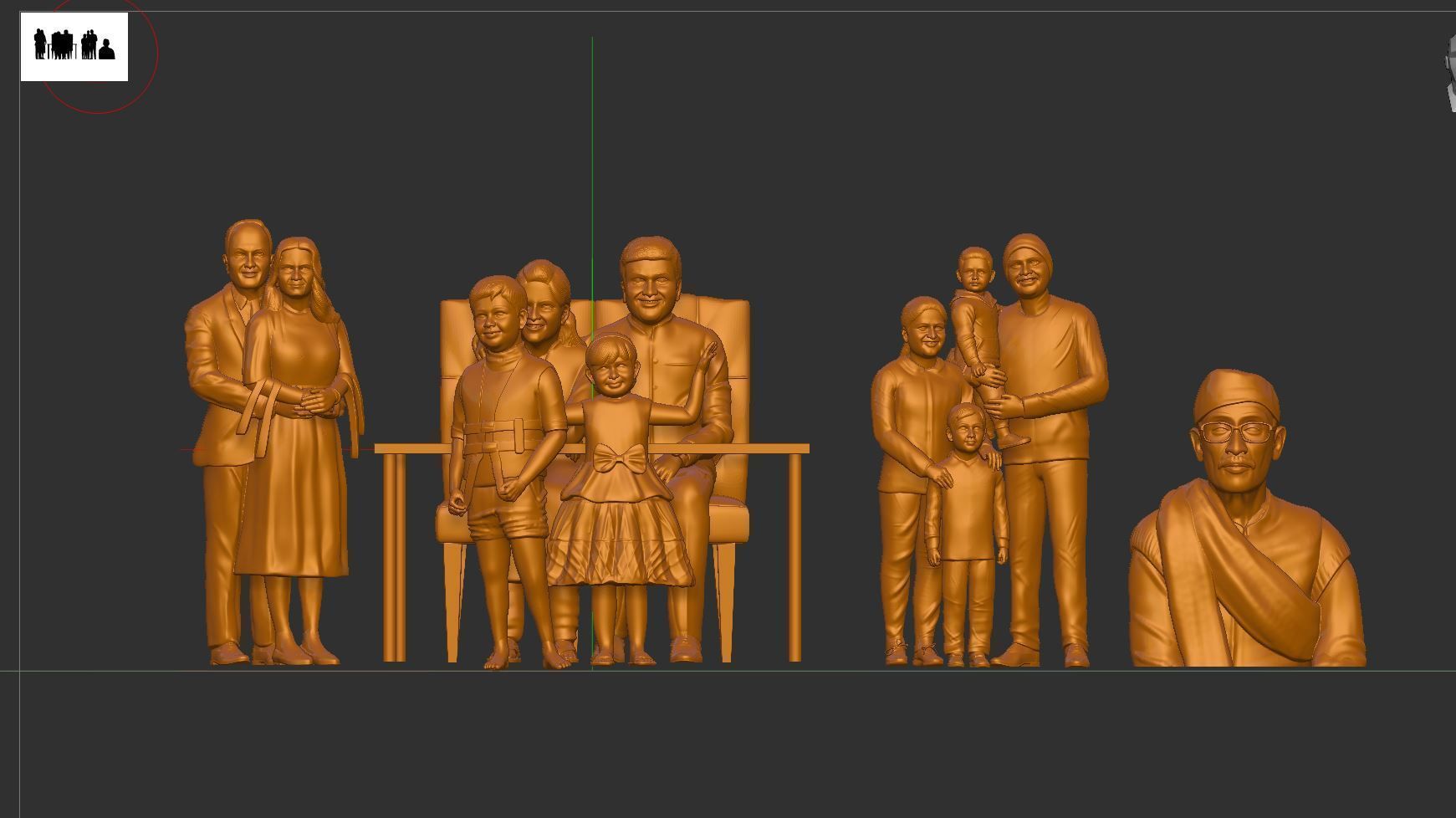 Miniature Combo 3D model 3D printable | CGTrader